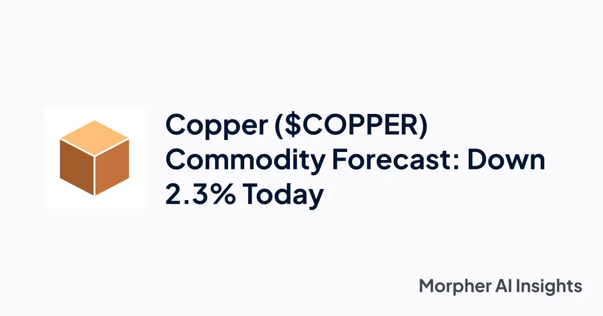 Copper ($COPPER) Commodity Forecast