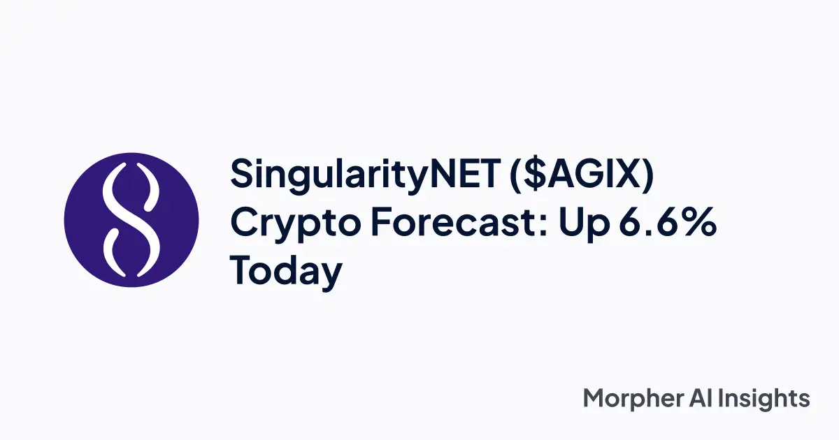 SingularityNET ($AGIX) Crypto Forecast