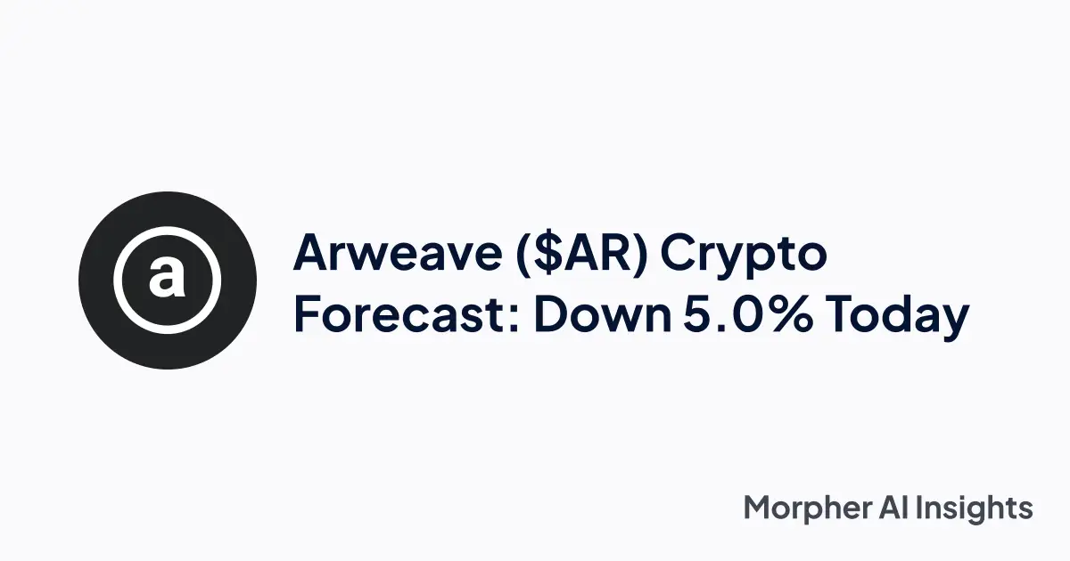 Arweave ($AR) Crypto Forecast