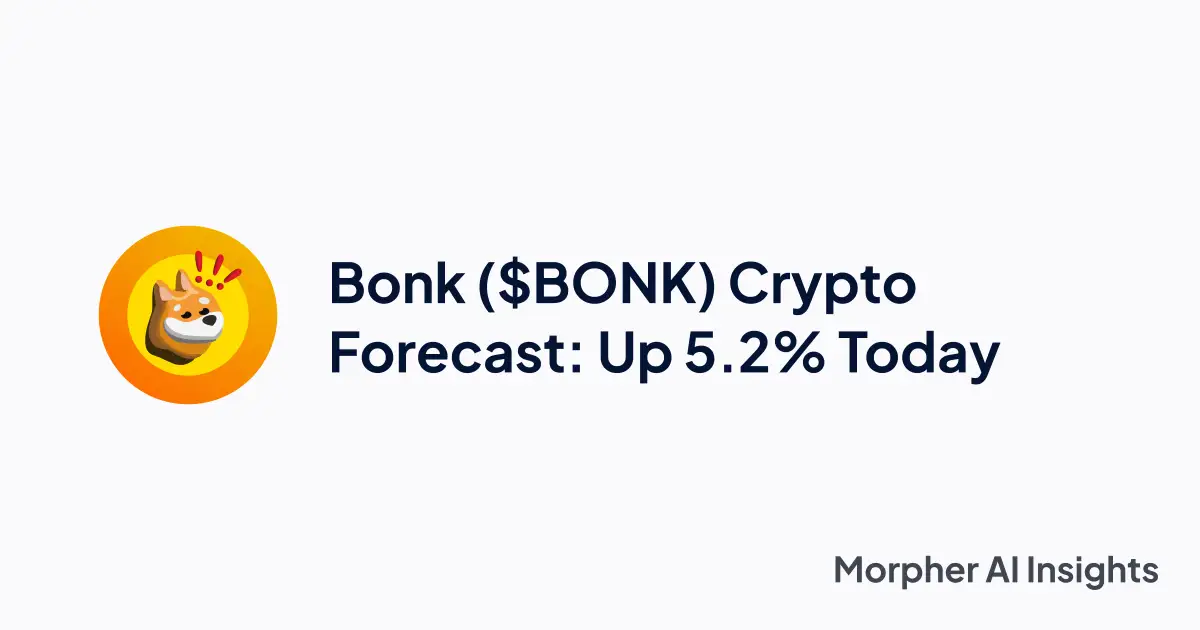 Bonk ($BONK) Crypto Forecast