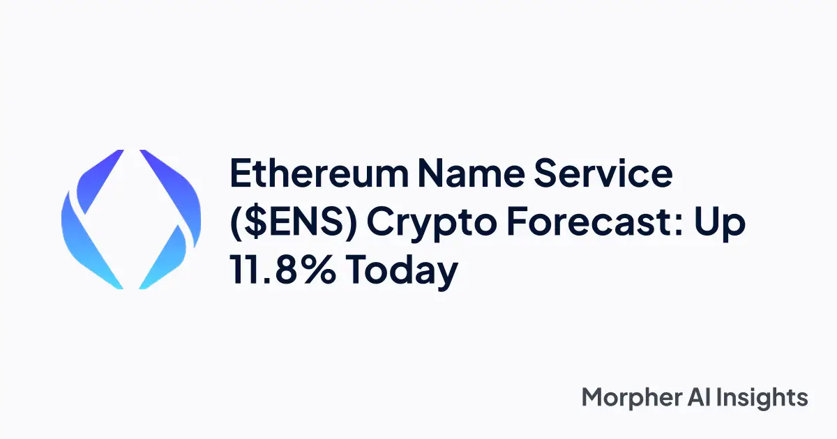 Ethereum Name Service ($ENS) Crypto Forecast