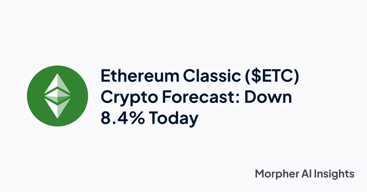 Ethereum Classic ($ETC) Crypto Forecast