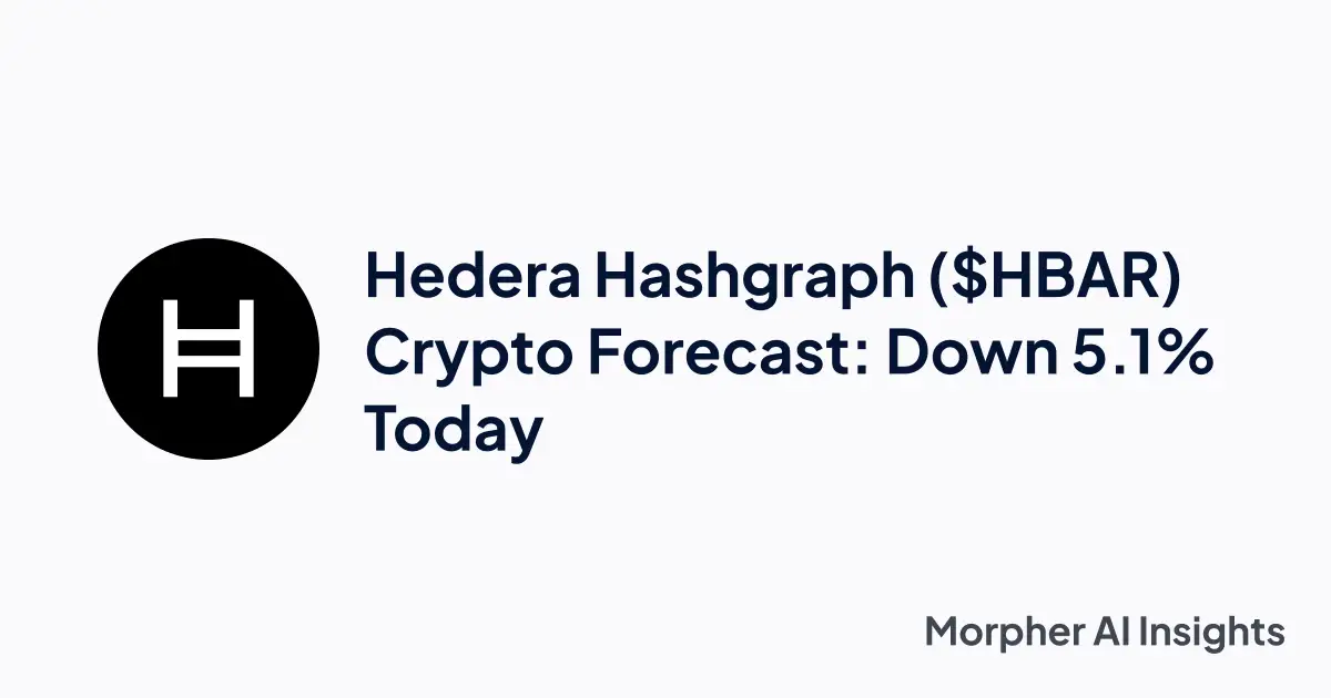 Hedera Hashgraph ($HBAR) Crypto Forecast