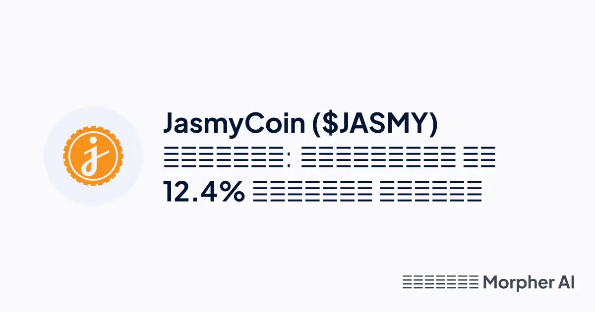 JasmyCoin ($JASMY) Crypto Forecast