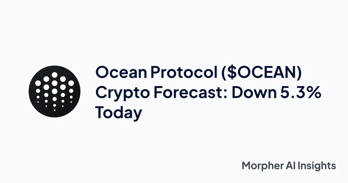 Ocean Protocol ($OCEAN) Crypto Forecast