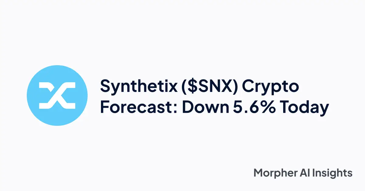Synthetix ($SNX) Crypto Forecast