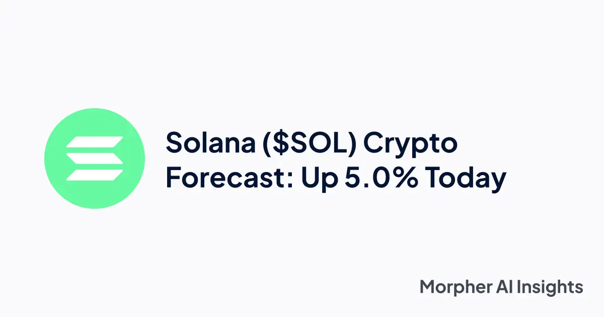 Solana ($SOL) Crypto Forecast