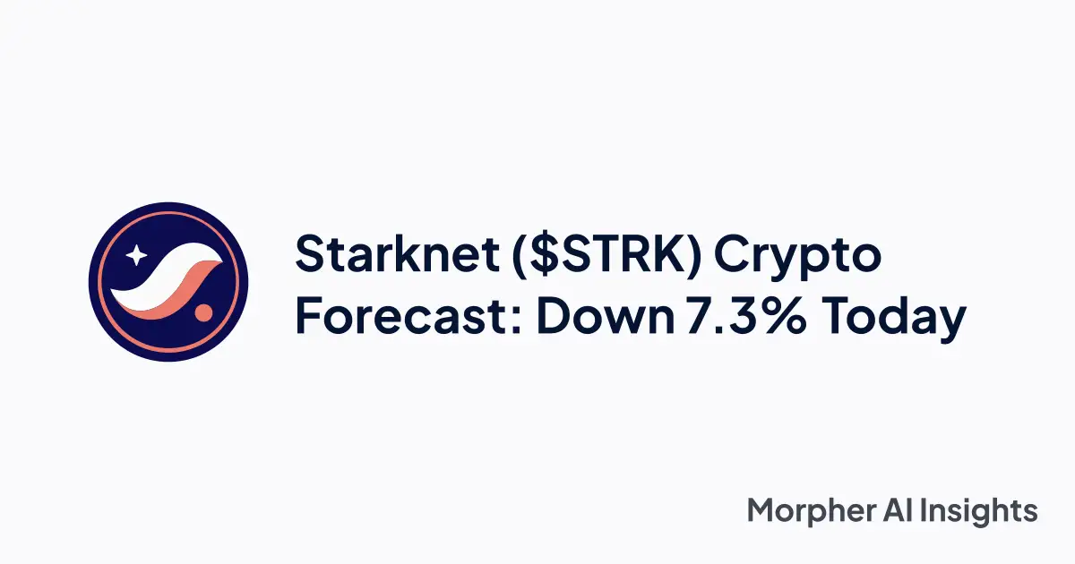 Starknet ($STRK) Crypto Forecast
