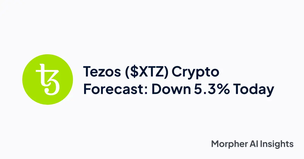 Tezos ($XTZ) Crypto Forecast