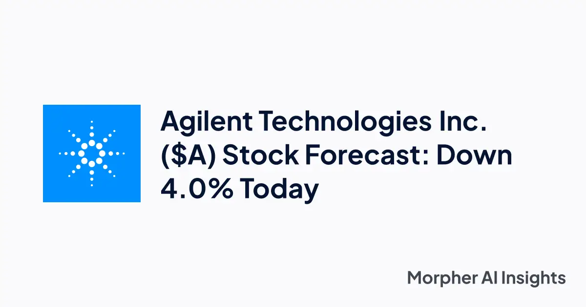 Agilent Technologies Inc. ($A) Stock Forecast