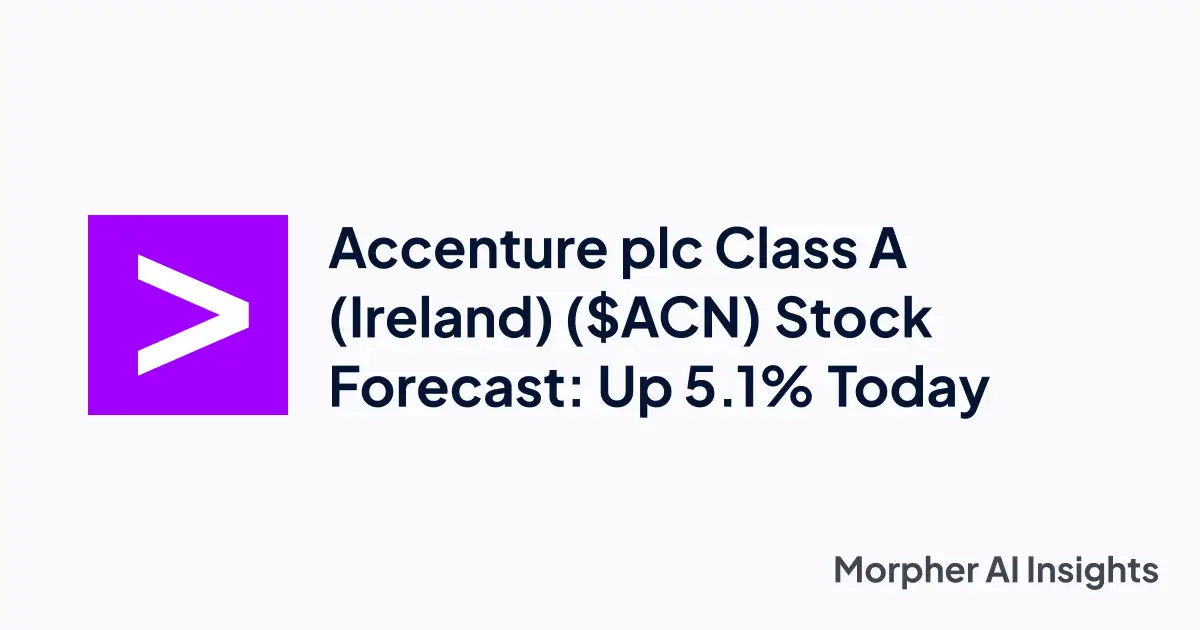 Accenture plc Class A (Ireland) ($ACN) Stock Forecast