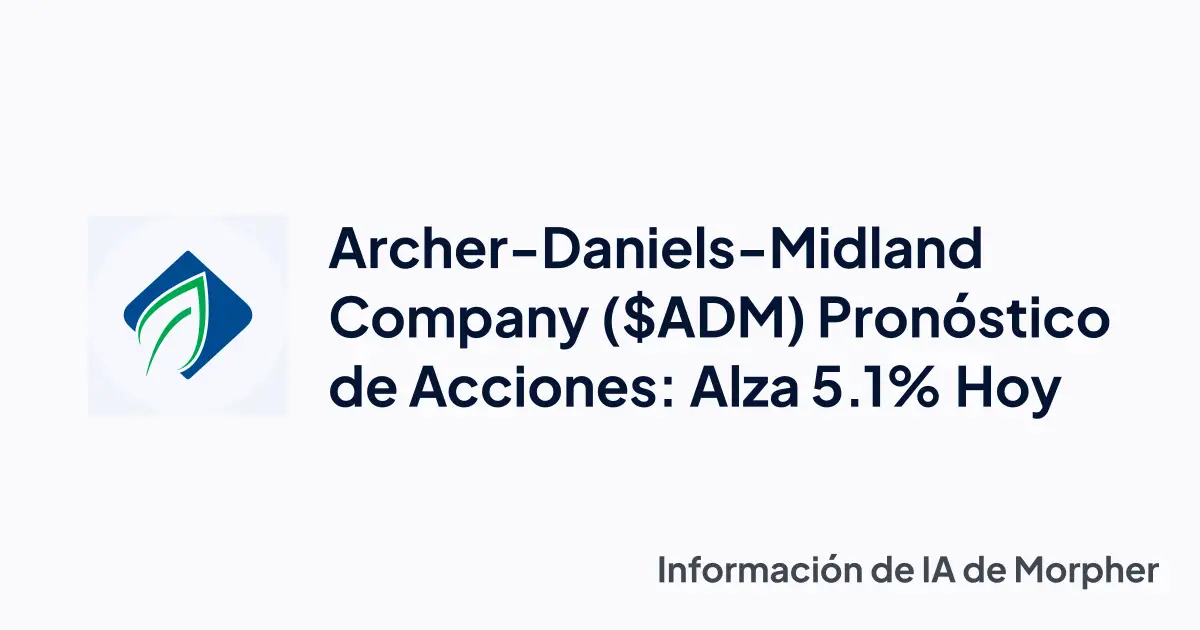 Archer-Daniels-Midland Company ($ADM) Stock Forecast