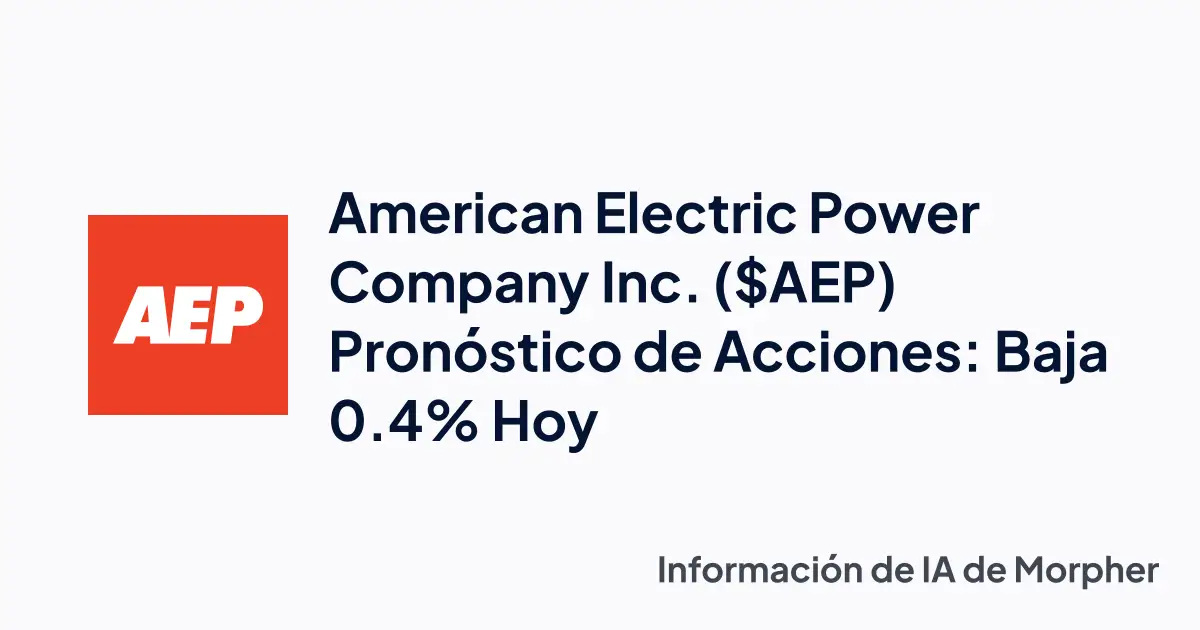 American Electric Power Company Inc. ($AEP) Stock Forecast