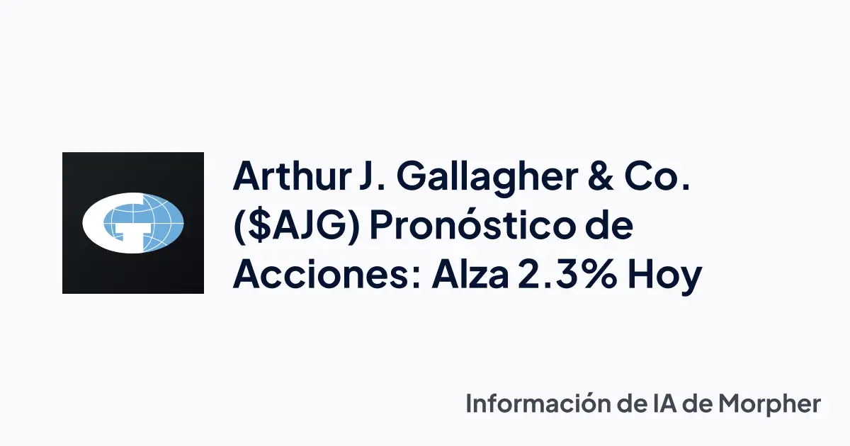 Arthur J. Gallagher & Co. ($AJG) Stock Forecast