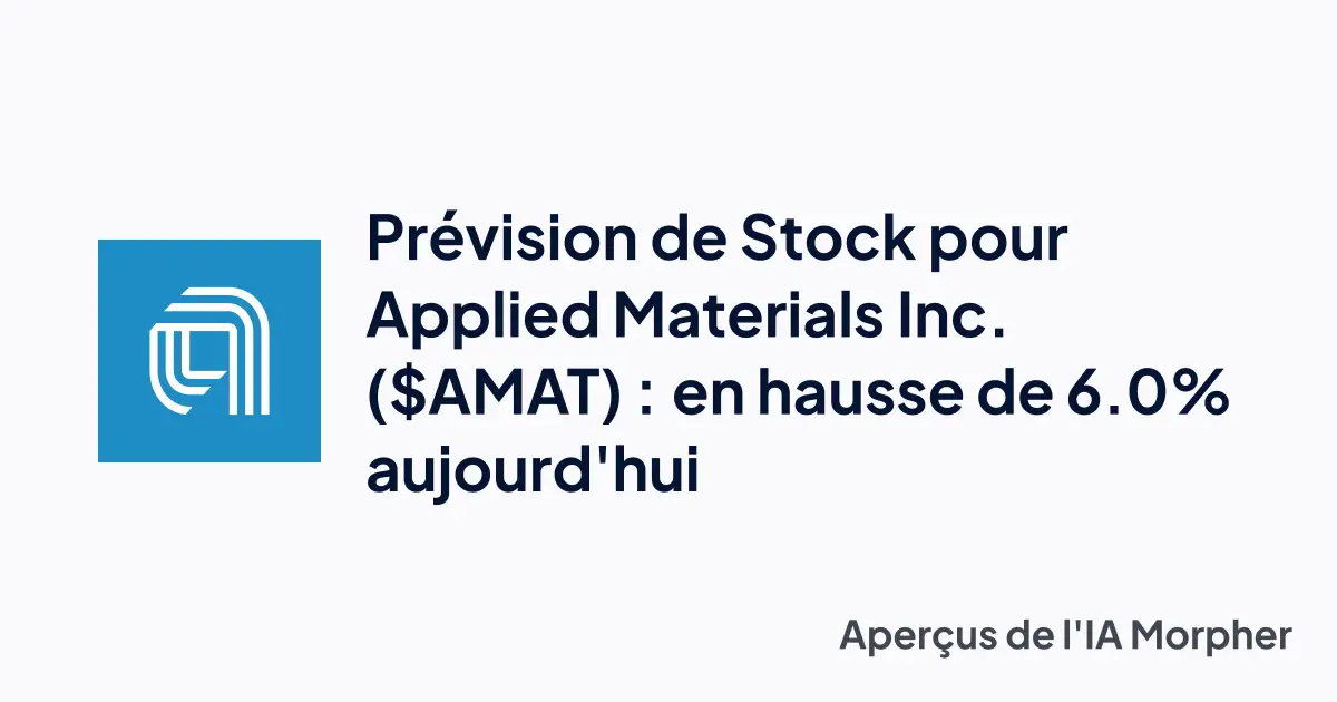 Applied Materials Inc. ($AMAT) Stock Forecast