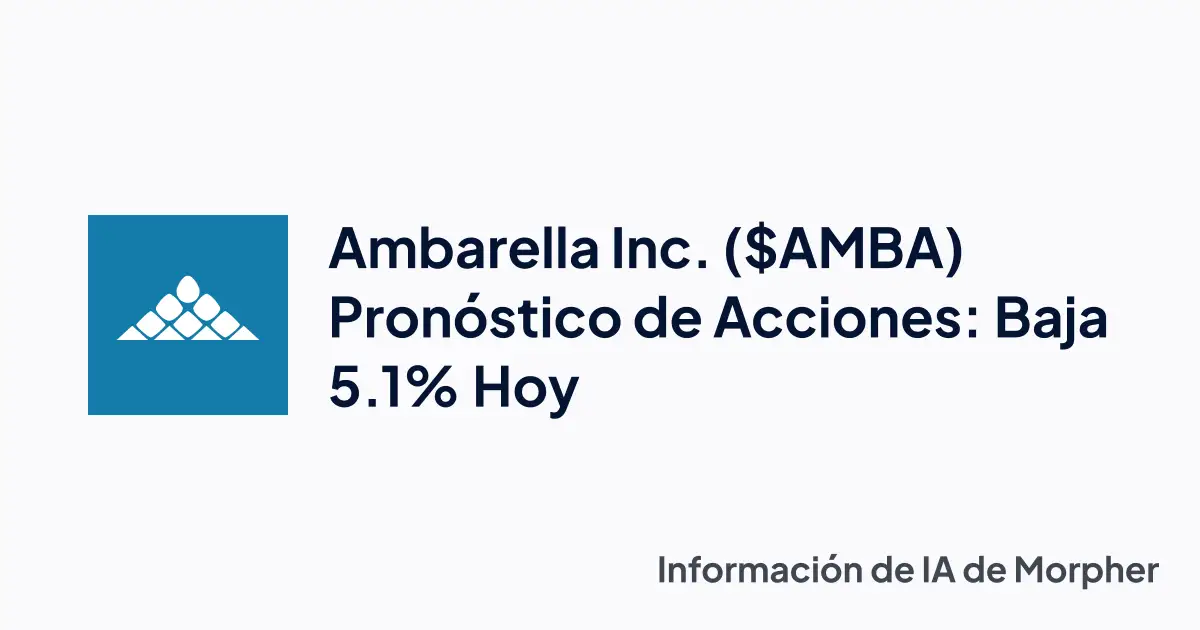 Ambarella Inc. ($AMBA) Stock Forecast