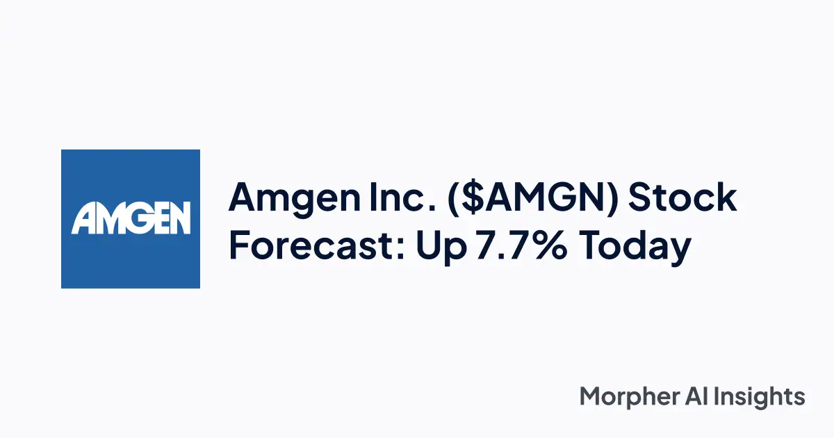 Amgen Inc. ($AMGN) Stock Forecast
