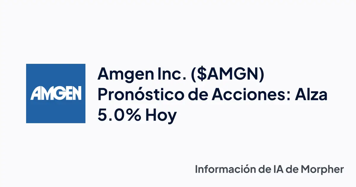 Amgen Inc. ($AMGN) Stock Forecast