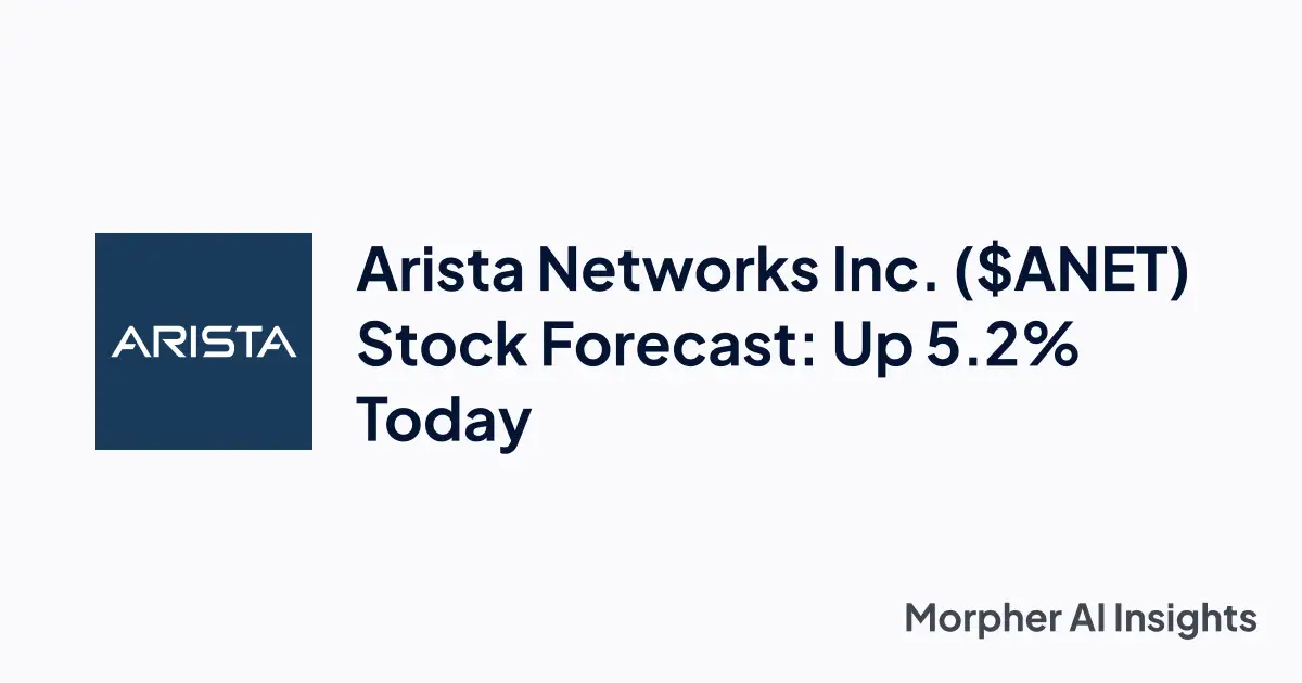 Arista Networks Inc. ($ANET) Stock Forecast