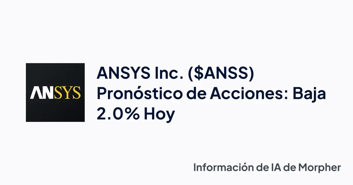 ANSYS Inc. ($ANSS) Stock Forecast