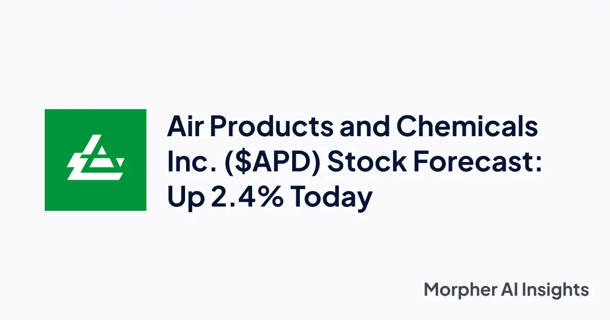 Air Products and Chemicals Inc. ($APD) Stock Forecast