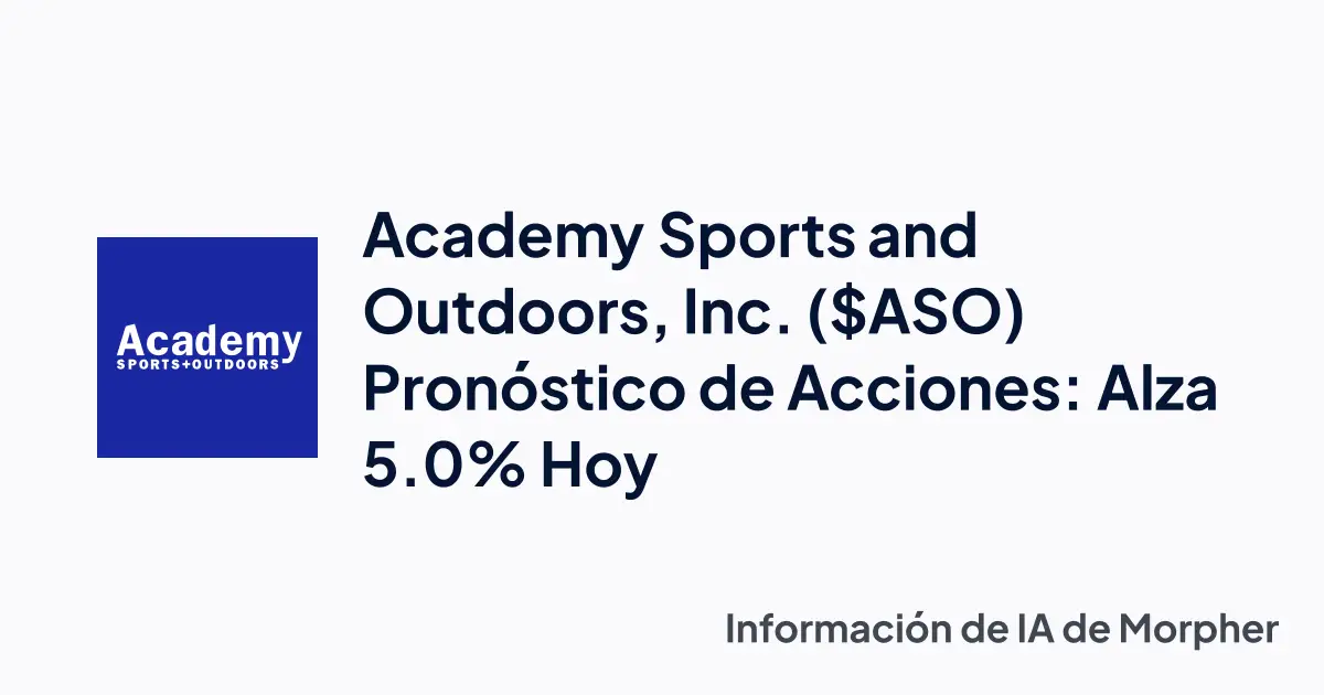 Academy Sports and Outdoors, Inc. ($ASO) Stock Forecast