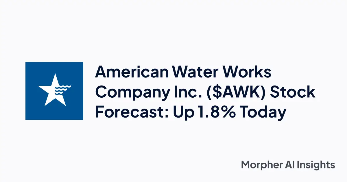 American Water Works Company Inc. ($AWK) Stock Forecast