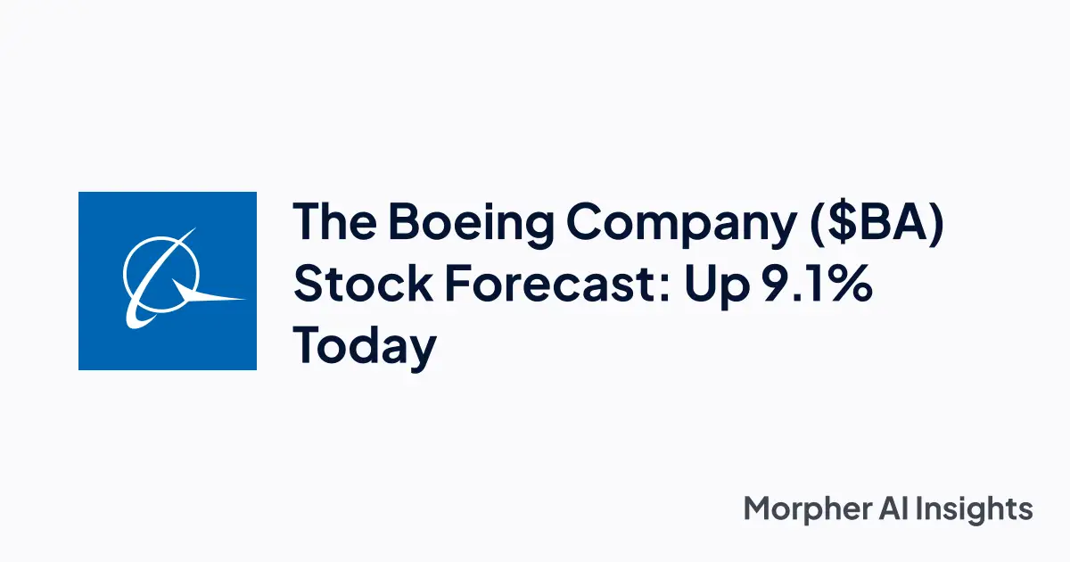 The Boeing Company ($BA) Stock Forecast