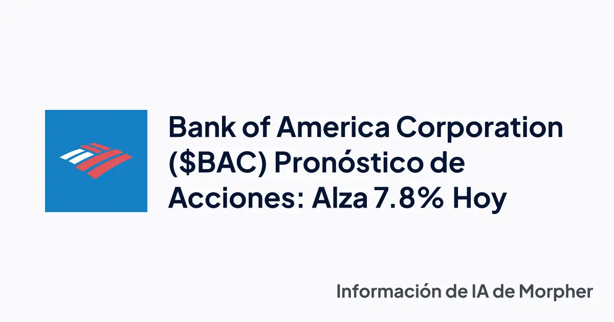 Bank of America Corporation ($BAC) Stock Forecast