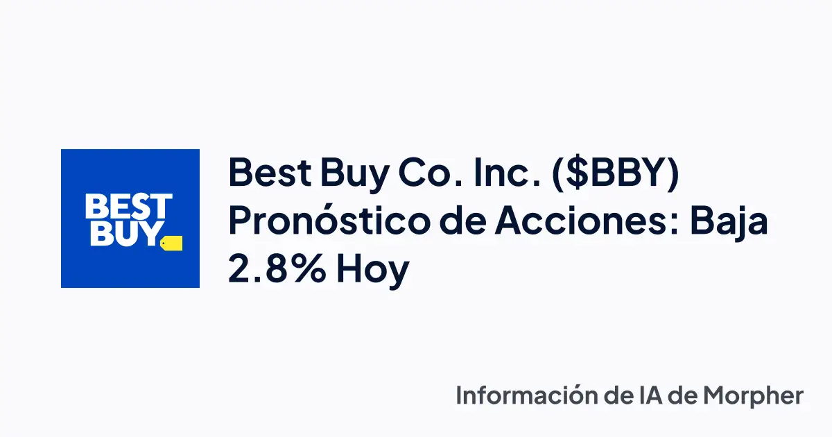 Best Buy Co. Inc. ($BBY) Stock Forecast
