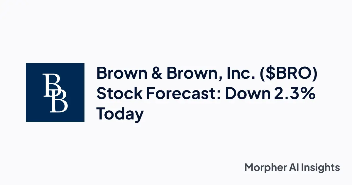 Brown & Brown, Inc. ($BRO) Stock Forecast