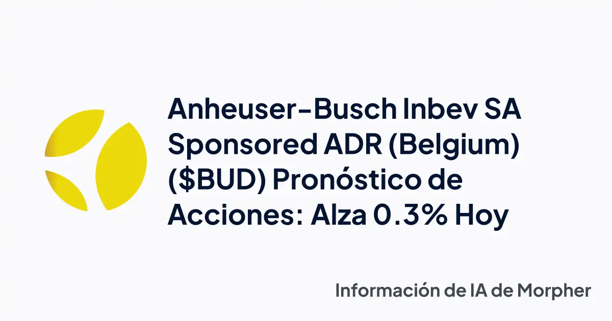 Anheuser-Busch Inbev SA Sponsored ADR (Belgium) ($BUD) Stock Forecast
