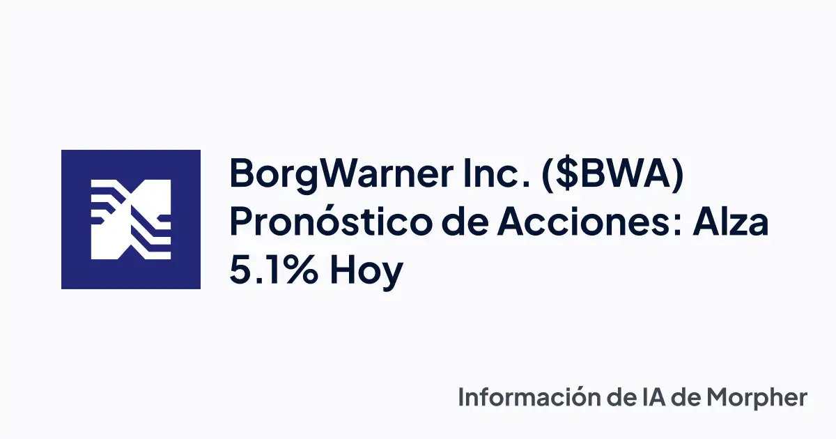 BorgWarner Inc. ($BWA) Stock Forecast