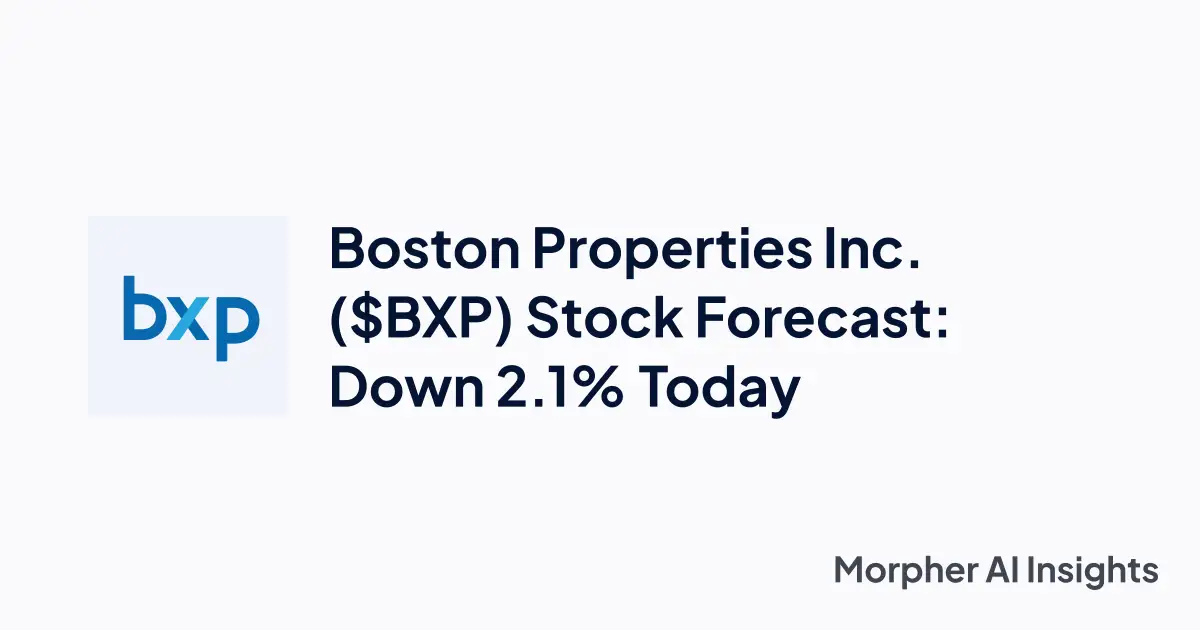 Boston Properties Inc. ($BXP) Stock Forecast