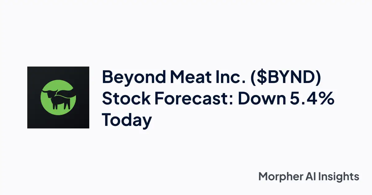 Beyond Meat Inc. ($BYND) Stock Forecast
