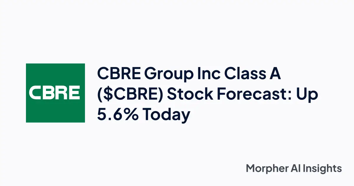 CBRE Group Inc Class A ($CBRE) Stock Forecast