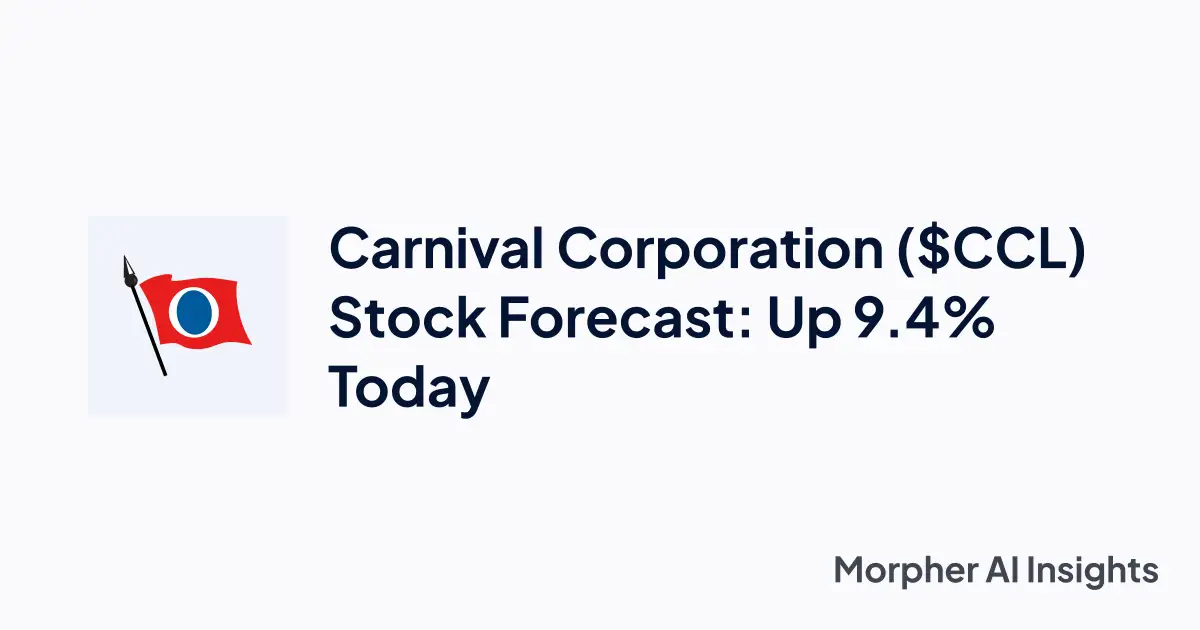 Carnival Corporation ($CCL) Stock Forecast
