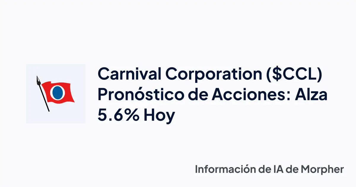 Carnival Corporation ($CCL) Stock Forecast