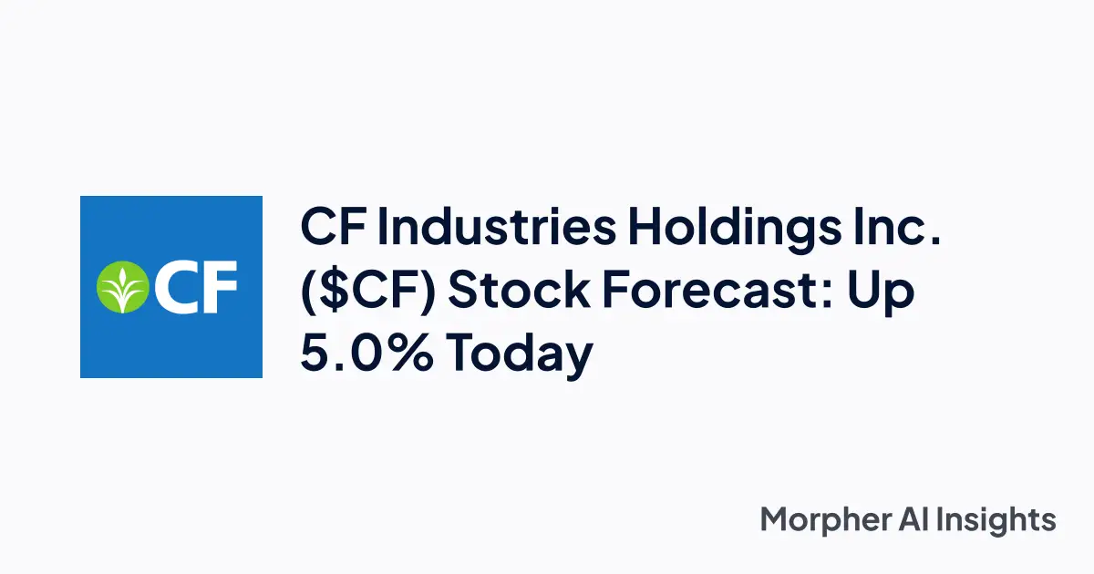 CF Industries Holdings Inc. ($CF) Stock Forecast