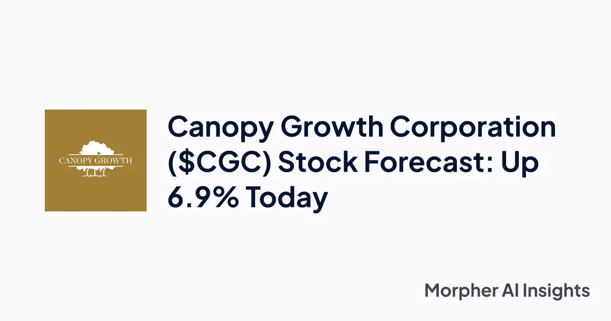Canopy Growth Corporation ($CGC) Stock Forecast