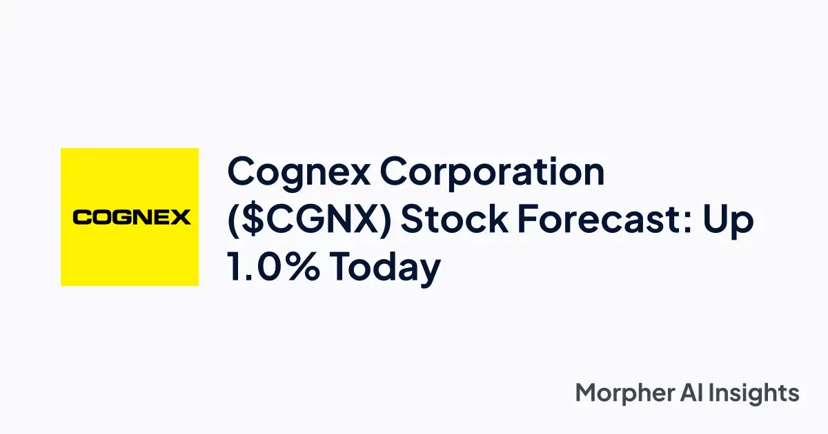 Cognex Corporation ($CGNX) Stock Forecast