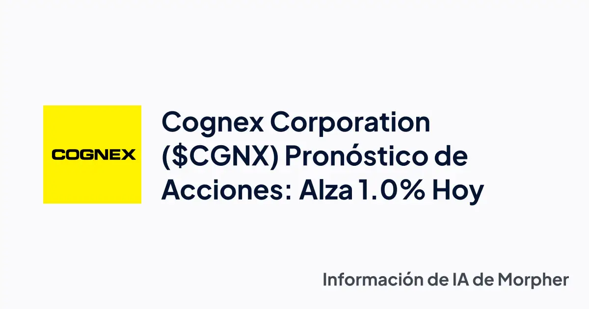 Cognex Corporation ($CGNX) Stock Forecast