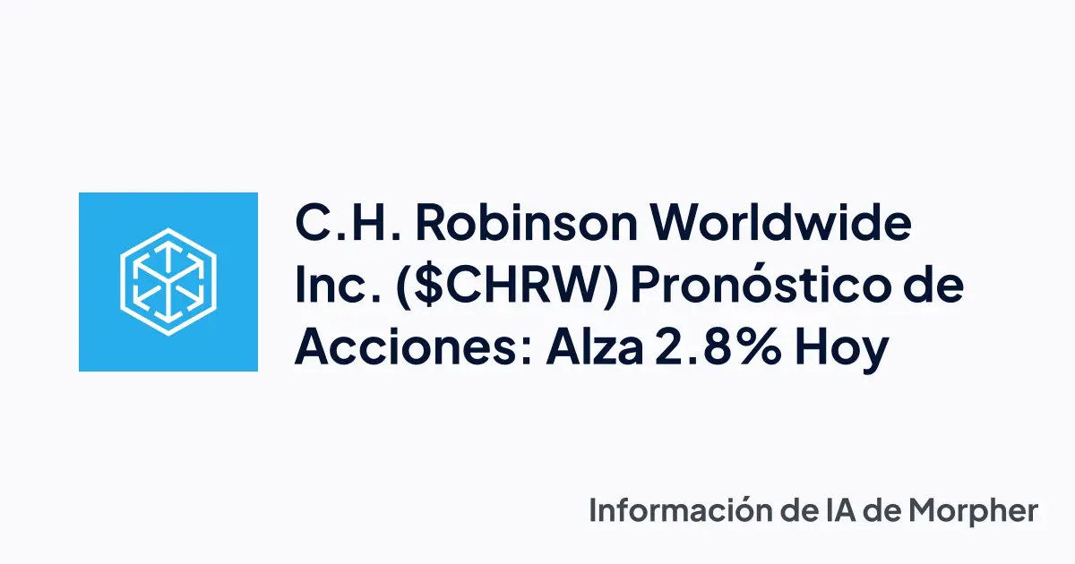 C.H. Robinson Worldwide Inc. ($CHRW) Stock Forecast