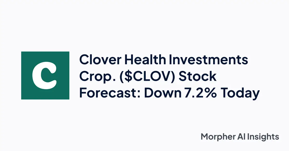 Clover Health Investments Crop. ($CLOV) Stock Forecast