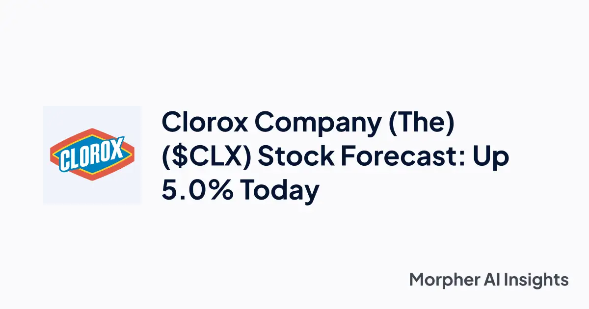 Clorox Company (The) ($CLX) Stock Forecast