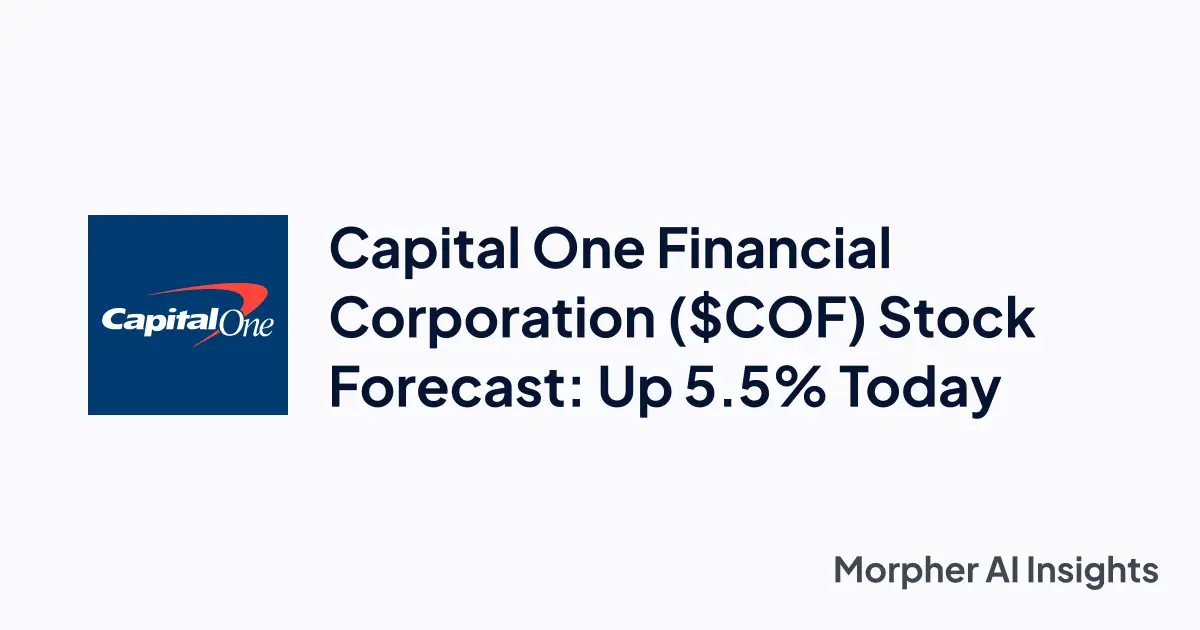 Capital One Financial Corporation ($COF) Stock Forecast