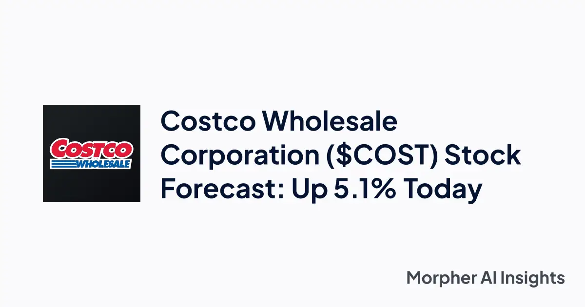 Costco Wholesale Corporation ($COST) Stock Forecast