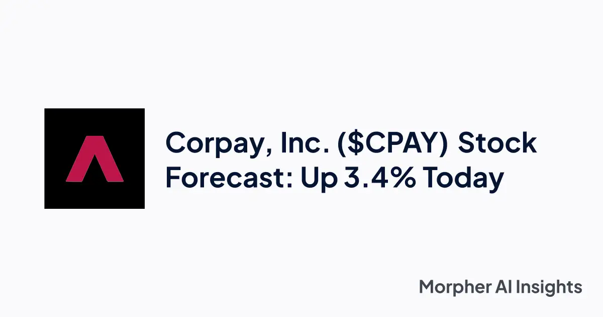 Corpay, Inc. ($CPAY) Stock Forecast
