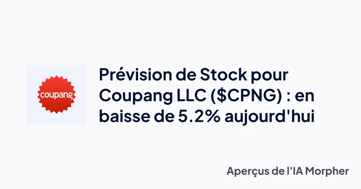 Coupang LLC ($CPNG) Stock Forecast