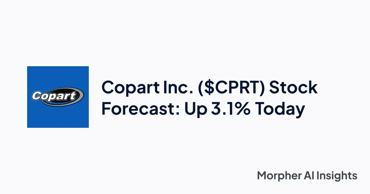 Copart Inc. ($CPRT) Stock Forecast